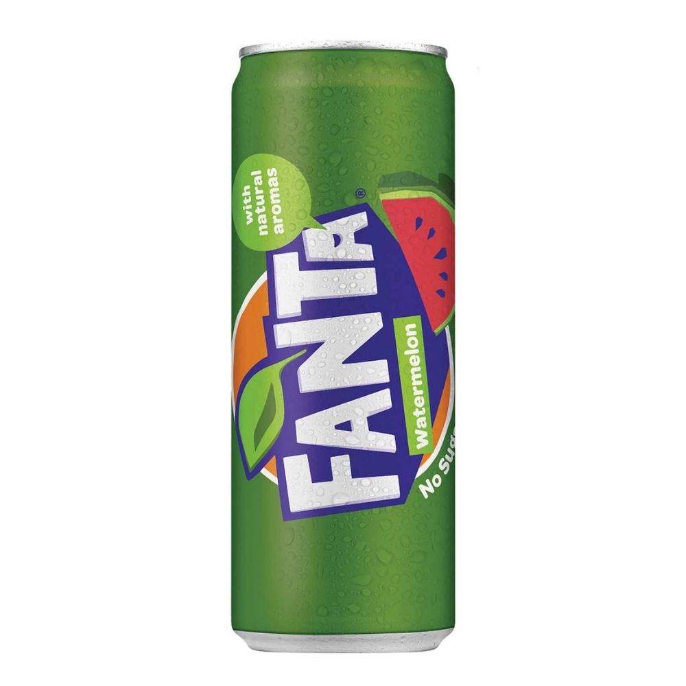 Fanta Watermelon Sin Azúcar - bebida de sandía de 250ml – American Uncle