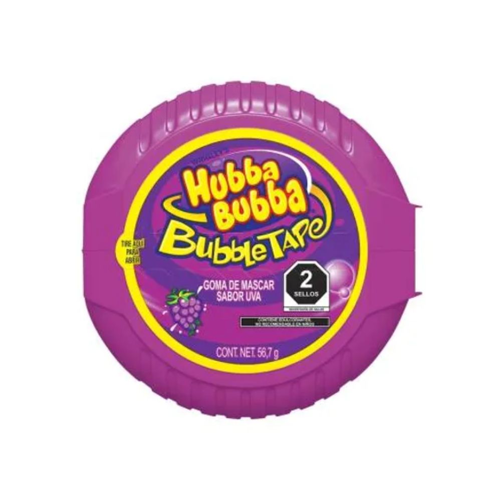 Hubba Bubba Bubble Tapo Grape - chicle de uva de 56.7g – American Uncle