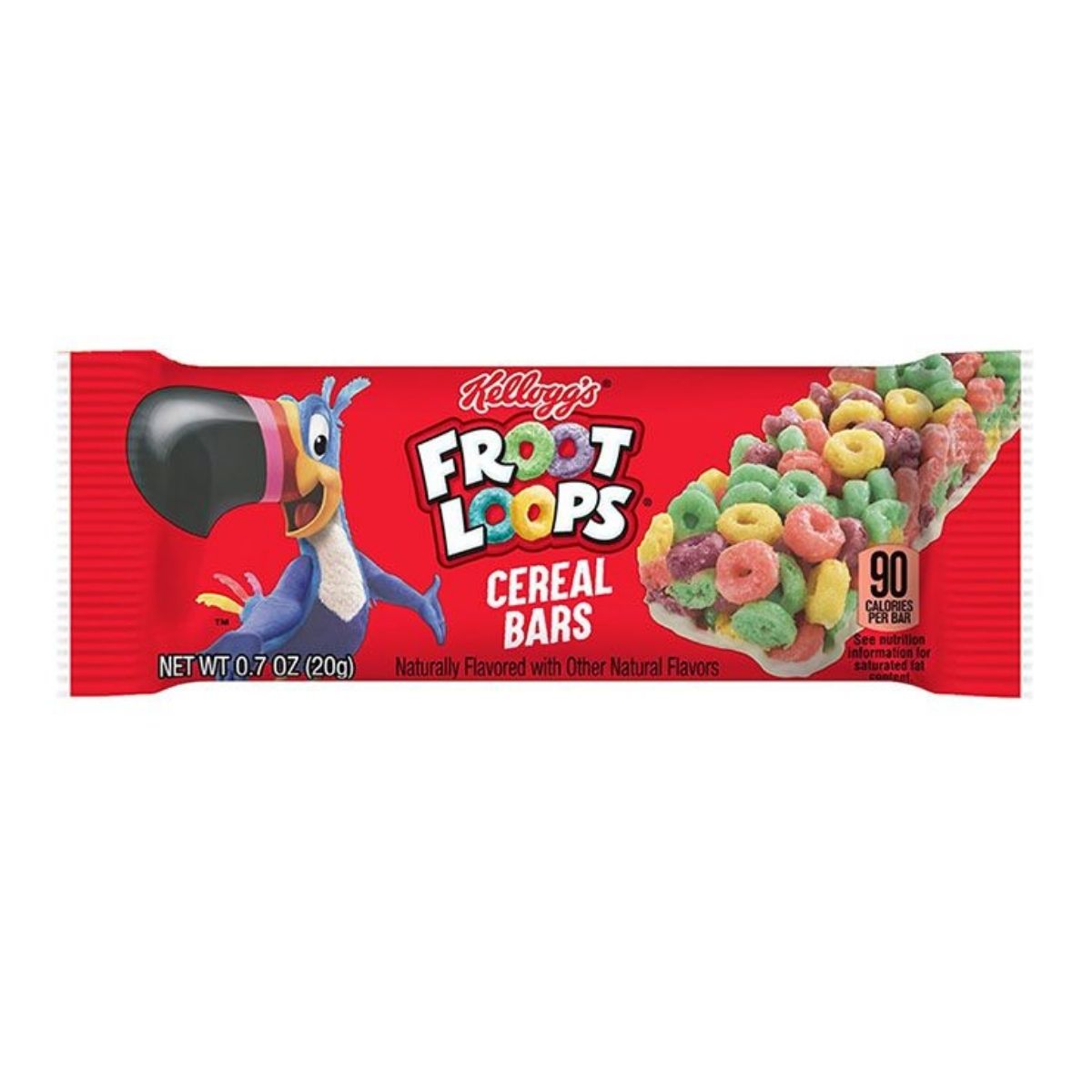 Barras de cereales Kellogg's Froot Loops - barra de cereales de frutas de 20g – American Uncle