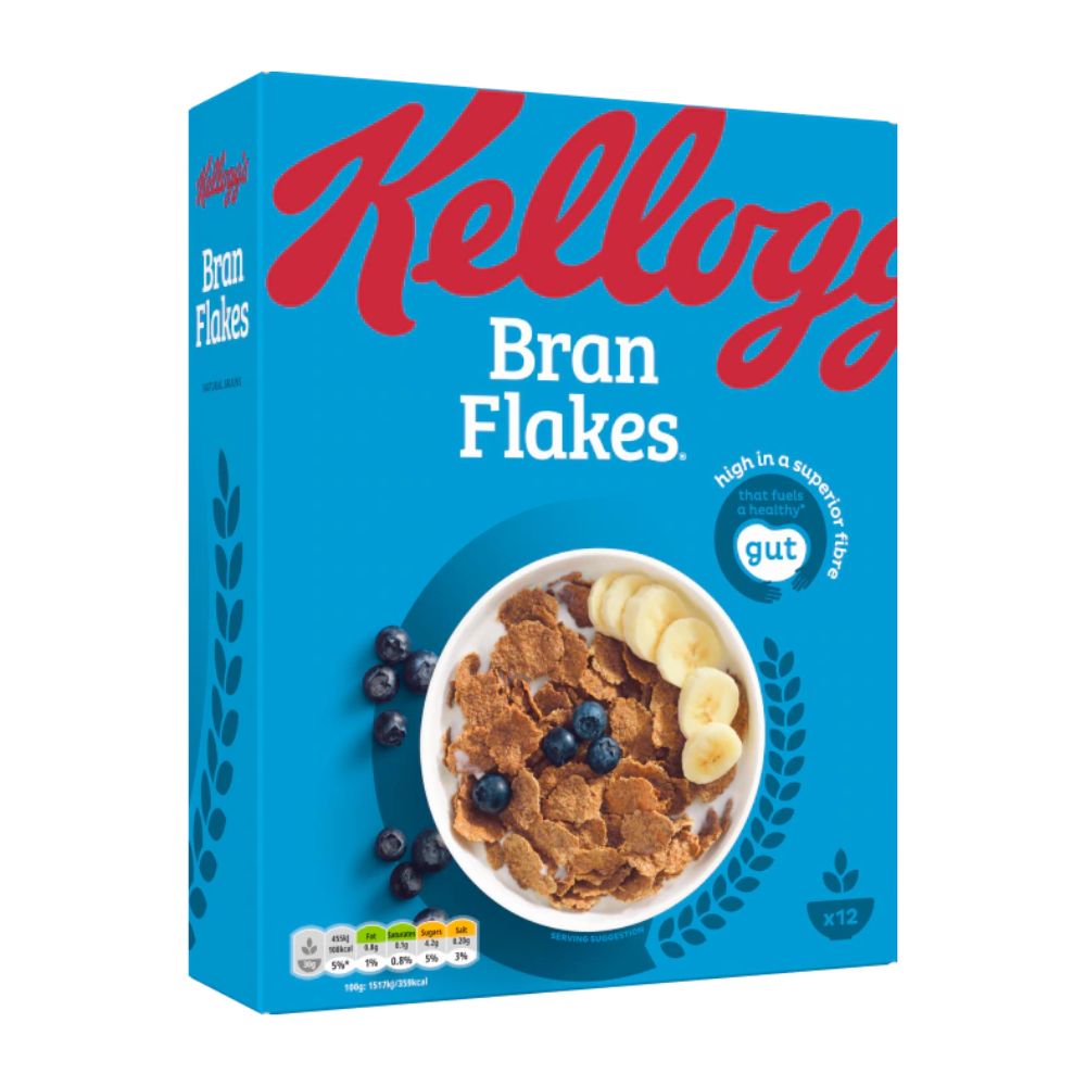 Kellogg's Bran Flakes - copos integrales de 375g – American Uncle