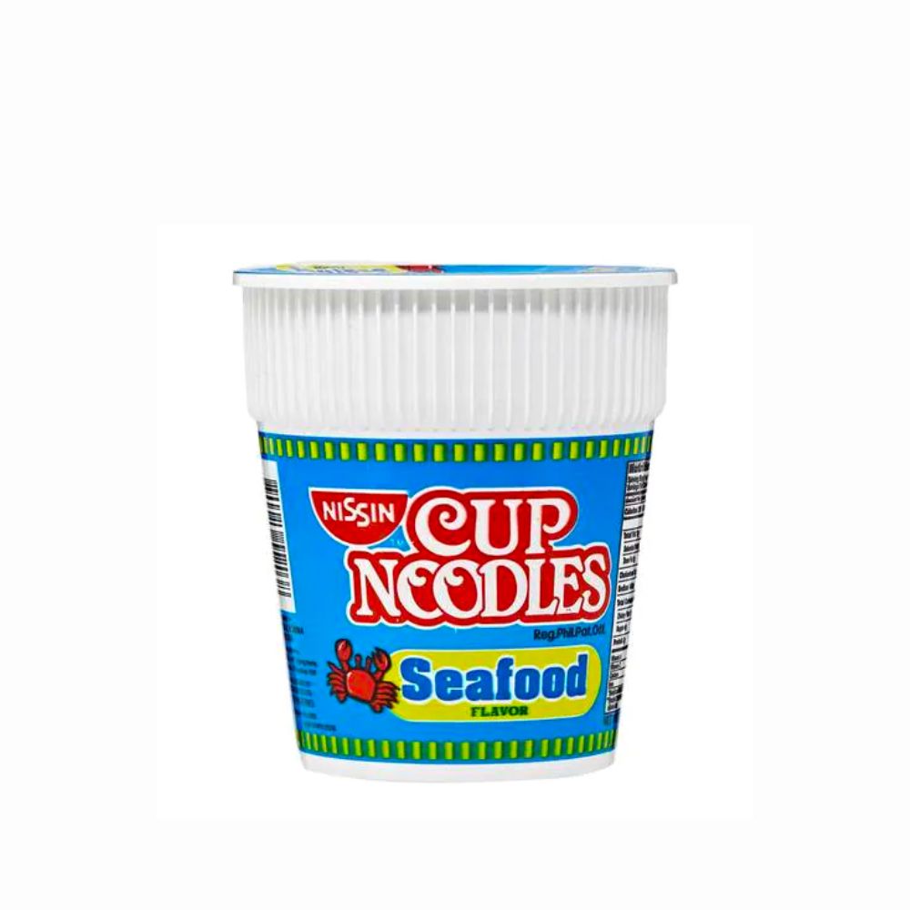 Nissin Cup Noodle Sabor a Mariscos - noodles con sabor a mariscos de ...
