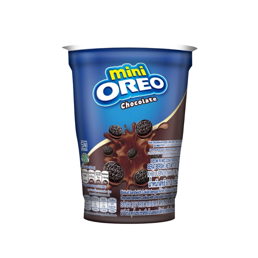 Oreo Mini Chocolate Cream - galletas oreo rellenas de crema de ...