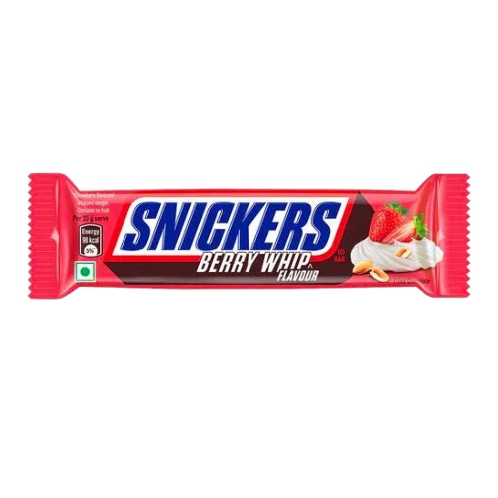 Snickers Berry Whip - barra de chocolate con fresa de 40g – American Uncle