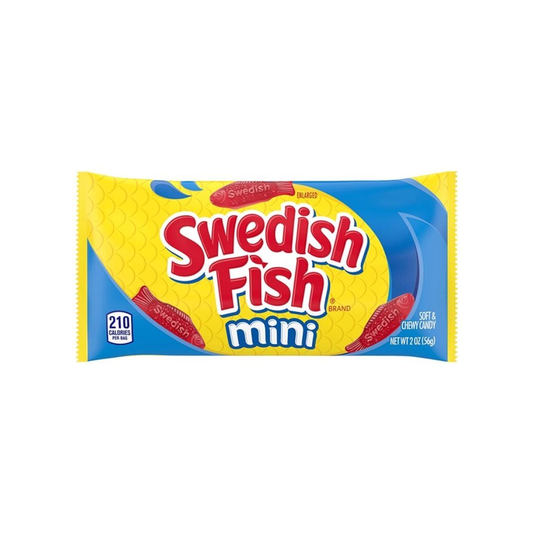 Swedish Fish - caramelos de goma de frutas de 56g – American Uncle