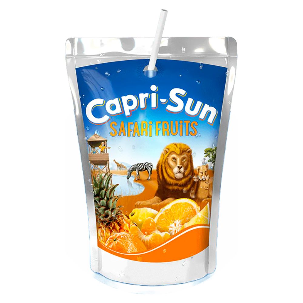 Capri Sun Safari - jugo de fruta de 200ml – American Uncle