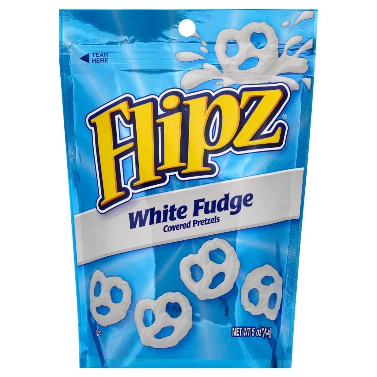 Flipz White Fudge Coated Pretzel - pretzels cubiertos de chocolate ...