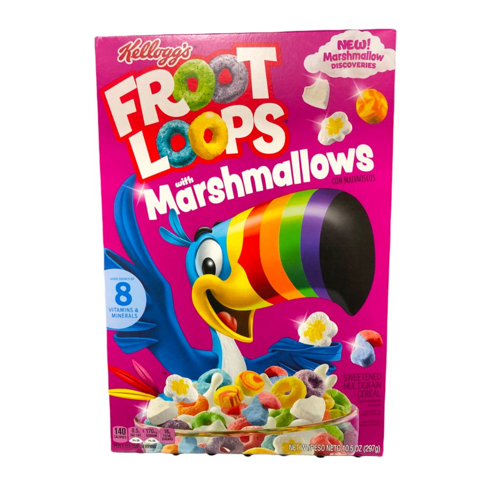 Kellogg's Froot Loops Marshmallows - cereales de frutas y marshmallow ...