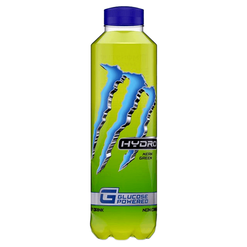 Monster Hydro Mean Green - energy drink de limón y lima de 750 ml ...