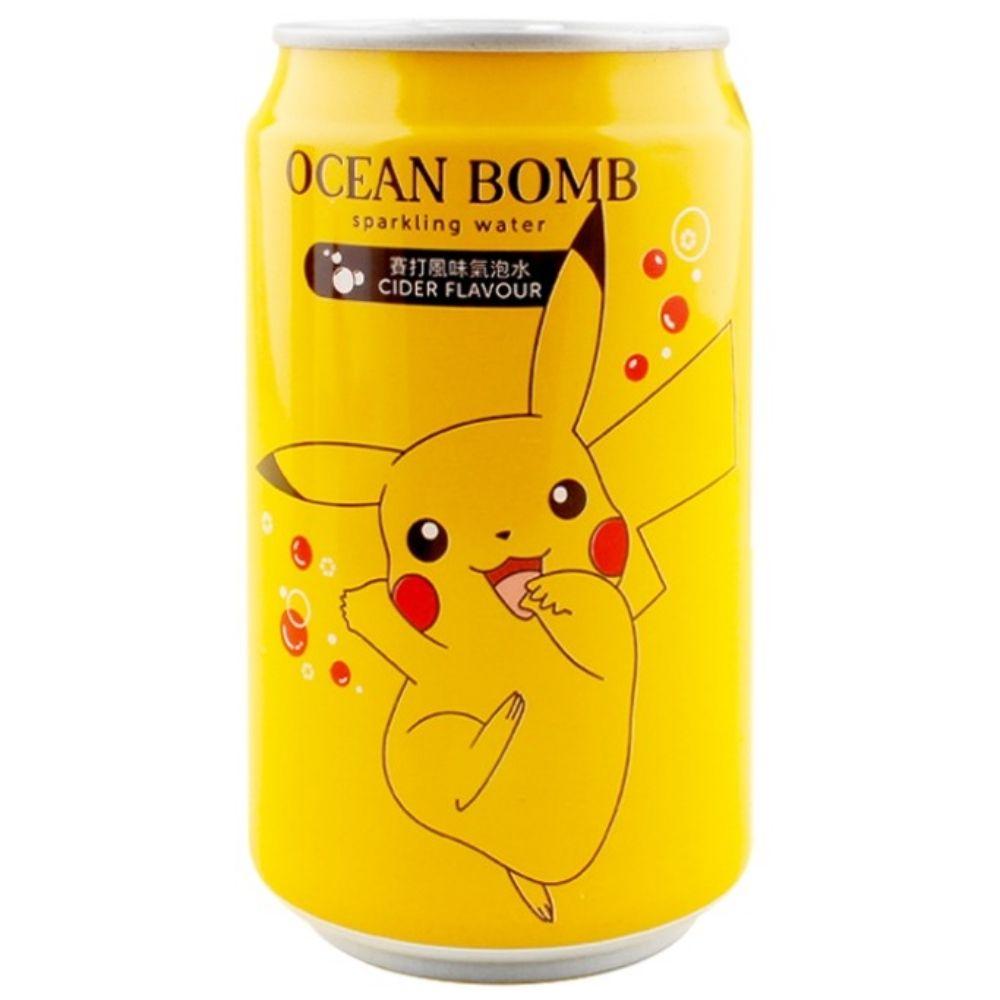 Ocean Bomb Pokemon Pikachu Cider Flavour Sparkling Water - bebida de ...