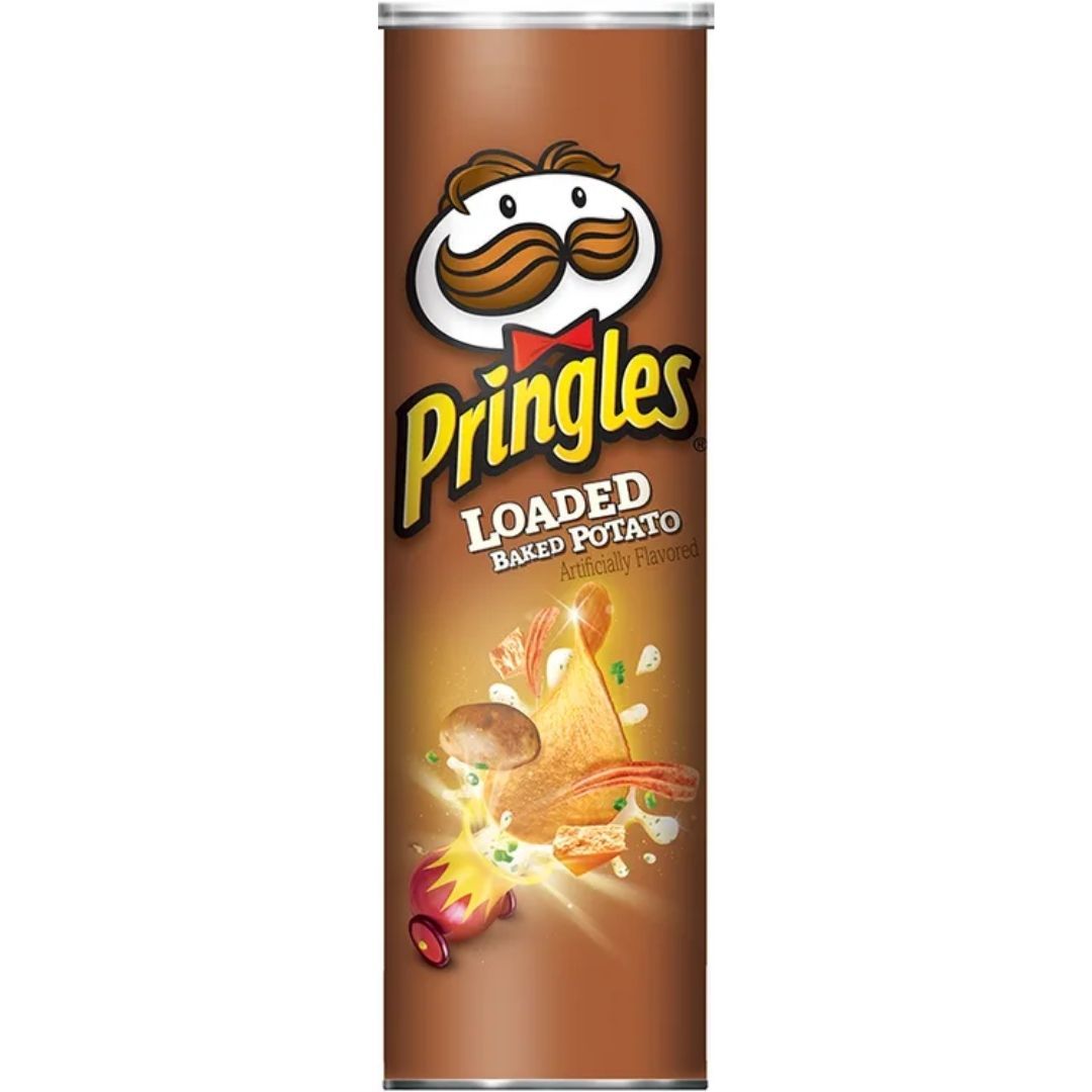Pringles Loaded Baked Potato - patatas fritas con queso de 158g ...