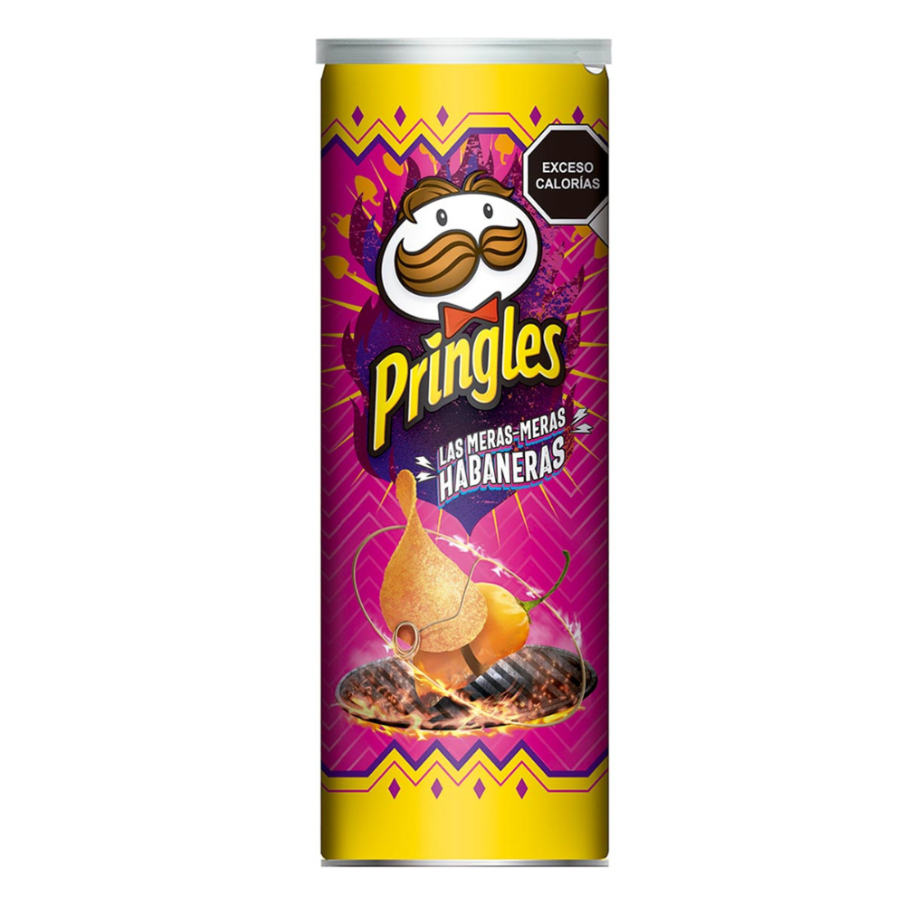 Pringles Las Meras Habaneras Mex Edition - patatas al chile habanero de ...